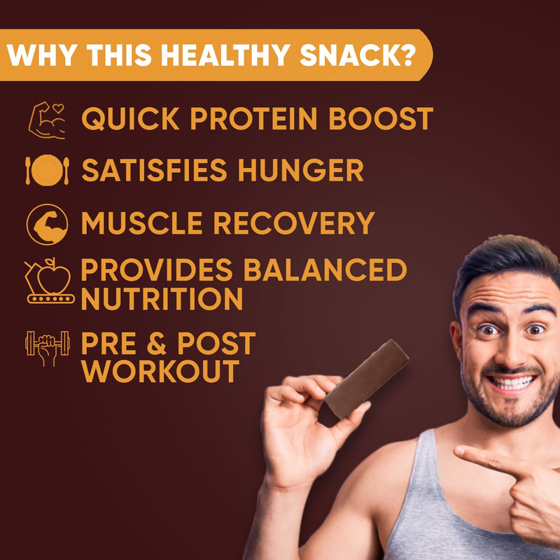 Fitspire: Sugar Free Protein Bar - Choco Fudge - Pack of 2 - 120gm