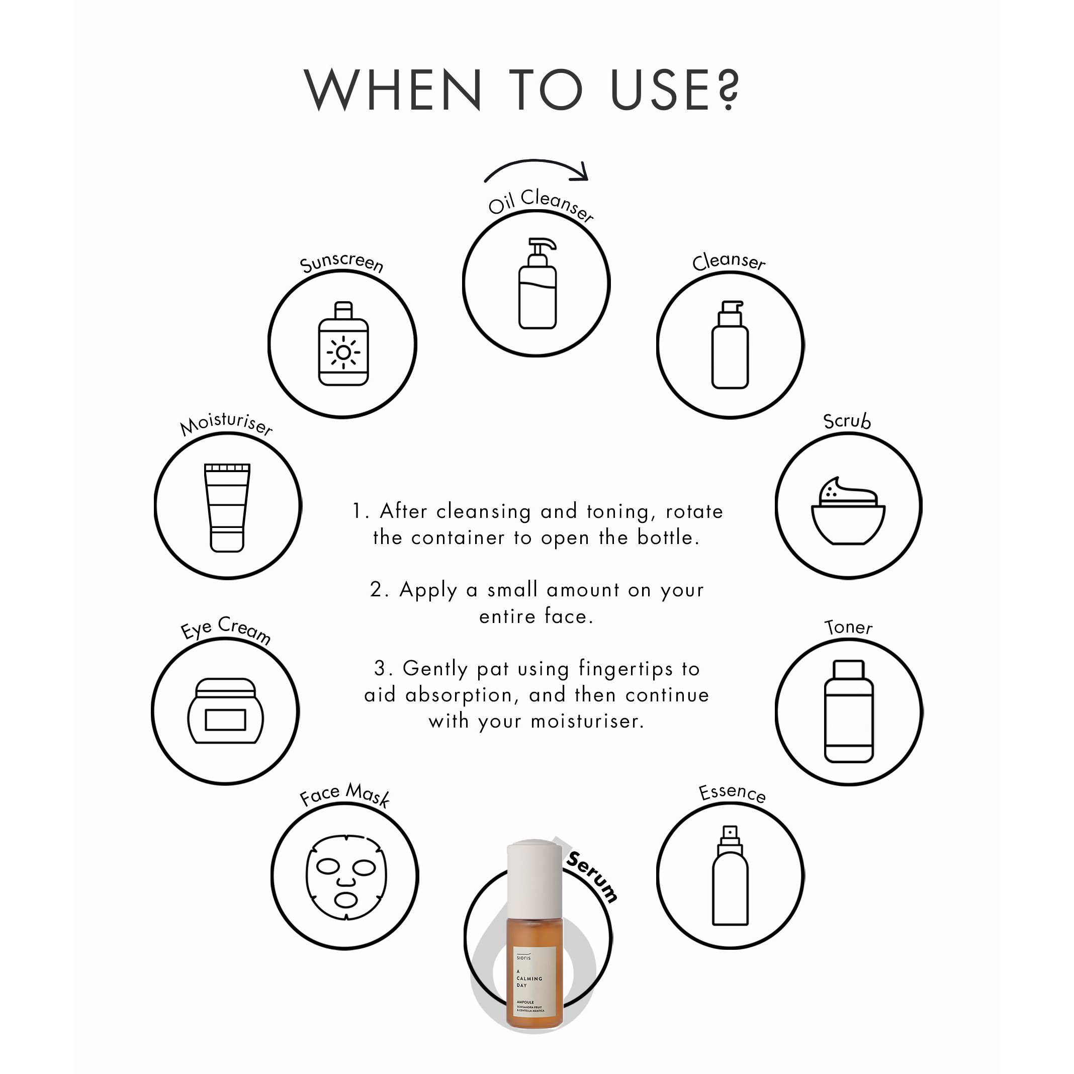 Sioris: A Calming Day Ampoule - 35ml